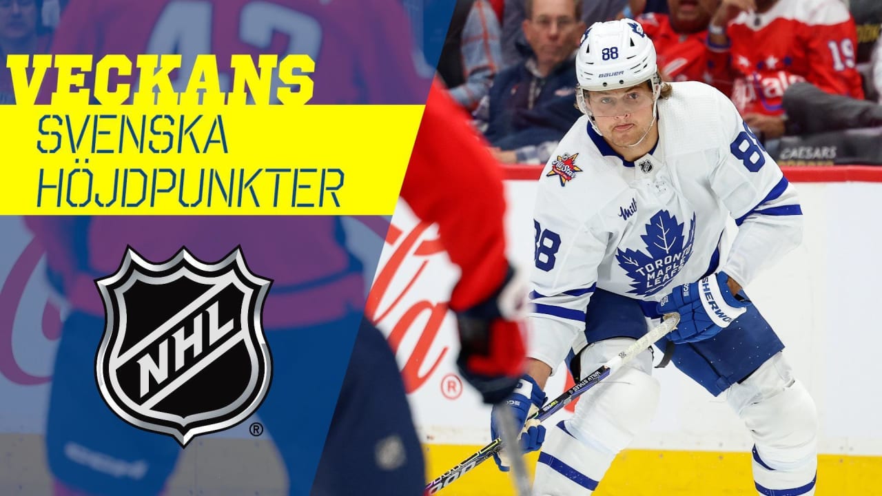 25.3: Veckans svenska höjdpunkter | NHL.com/sv