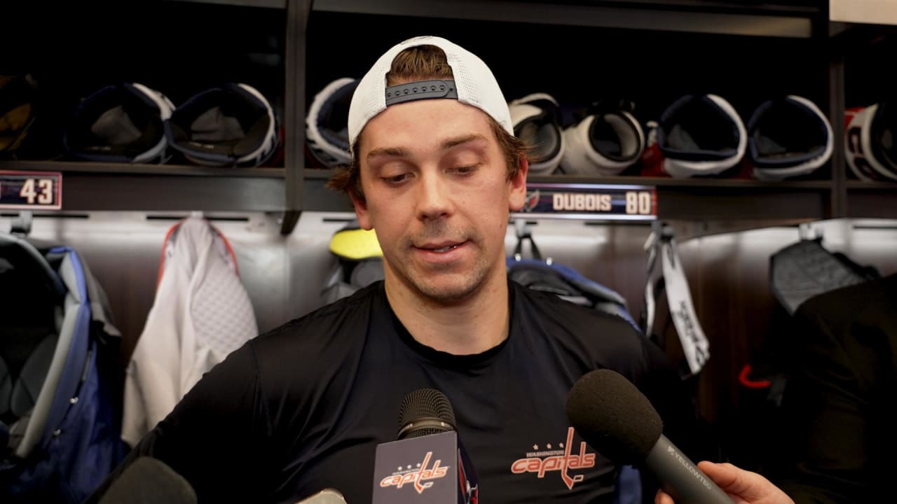 Dylan Strome | Postgame | Washington Capitals