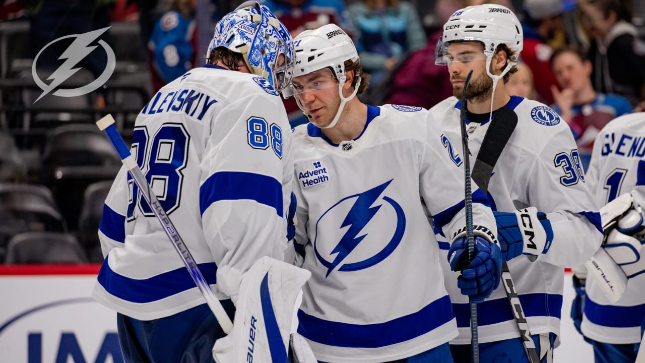 PHOTOS: Tampa Bay Lightning at Colorado Avalanche | Tampa Bay Lightning