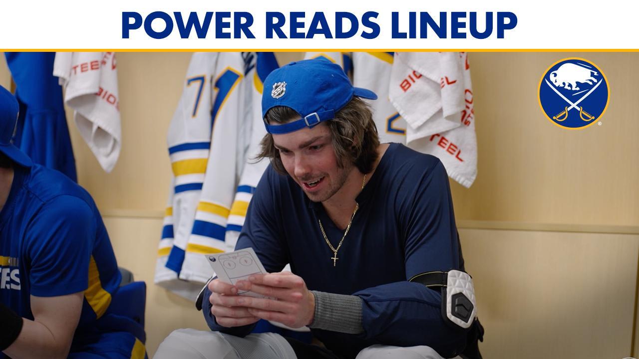 Starting Lineup Read | Buffalo Sabres