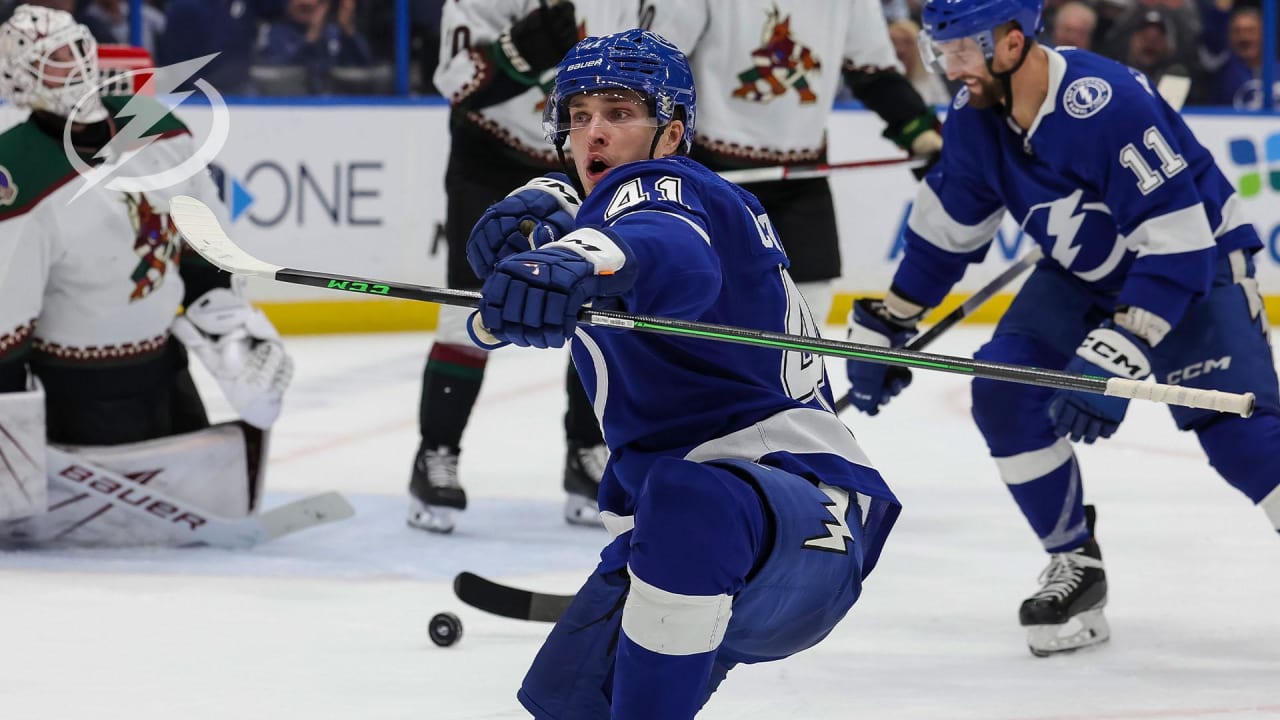 Chaffee's first NHL goal | Tampa Bay Lightning