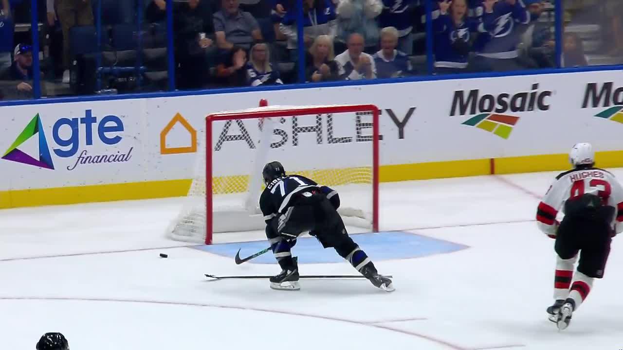 Anthony Cirelli with a Powerplay Goal vs. New Jersey Devils | NHL.com