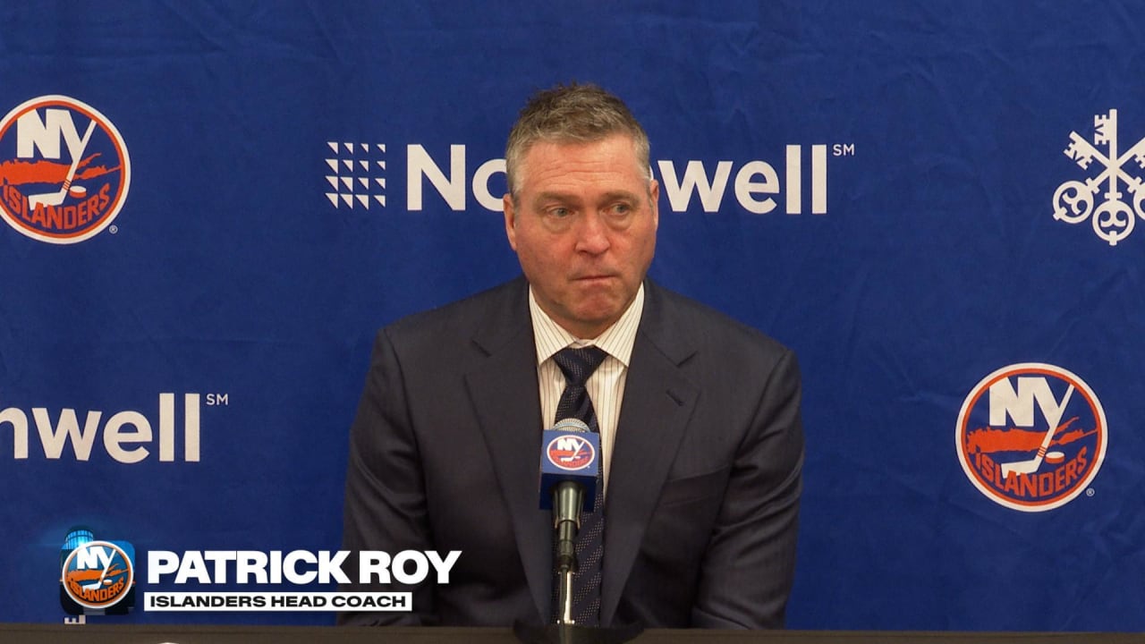 NYI 4 vs. NYR 2: Patrick Roy | New York Islanders