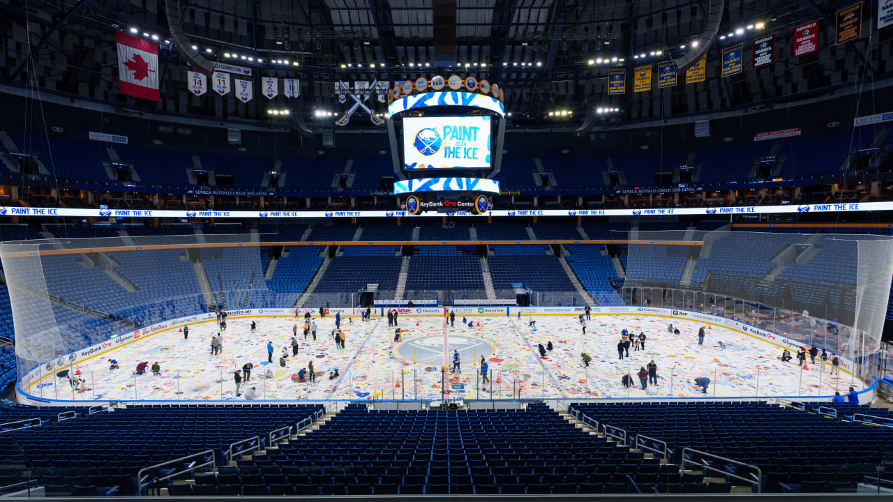 PHOTOS | Paint The Ice | Buffalo Sabres