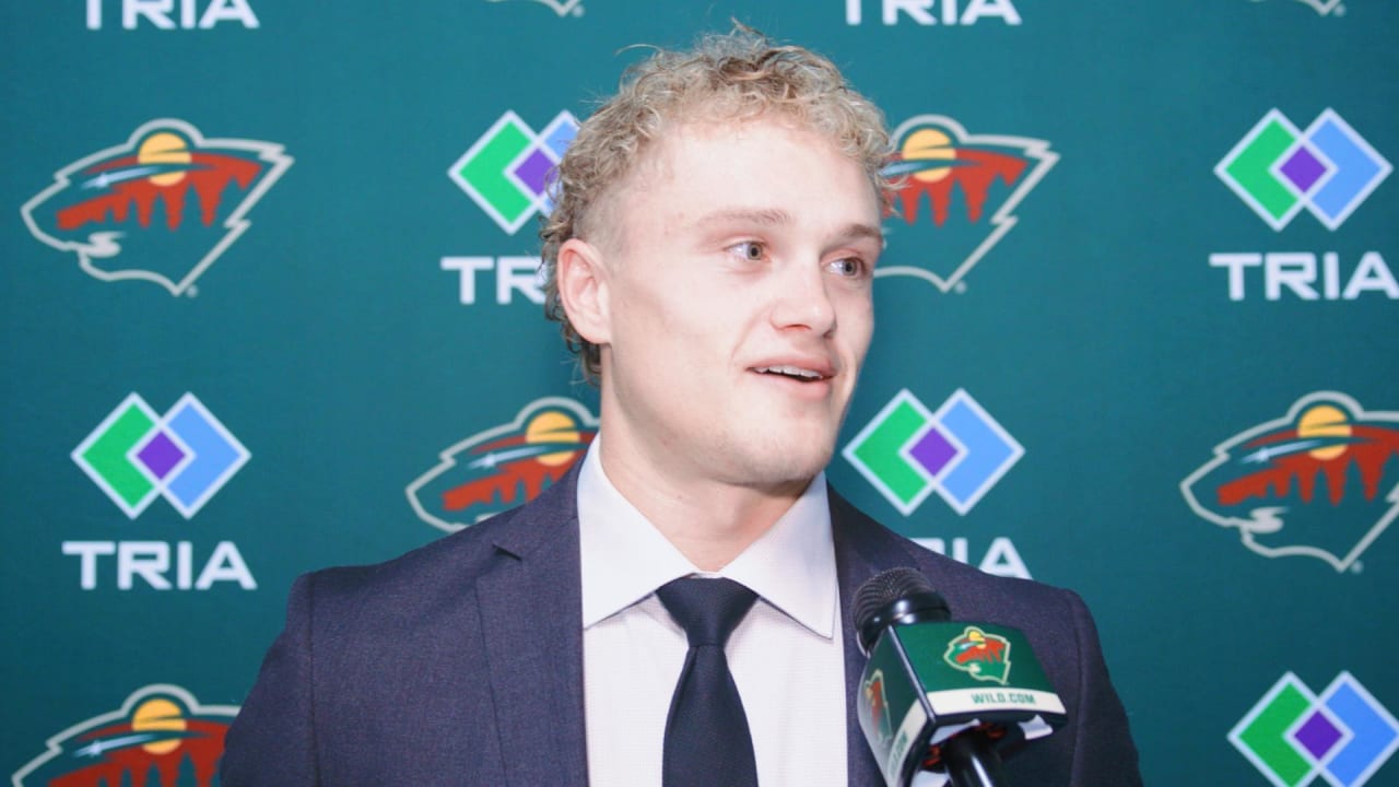 Hain Postgame vs. STL 9/15 | Minnesota Wild