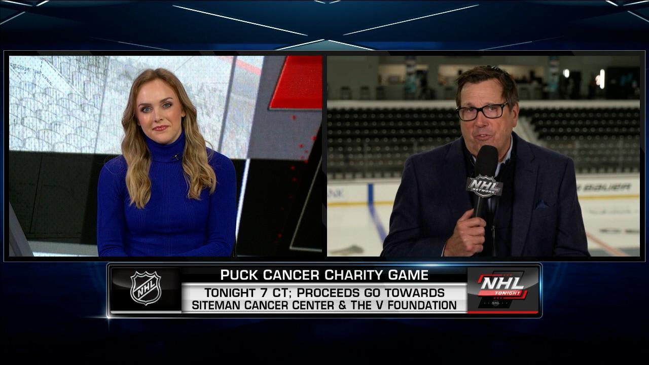 EJ Talks Puck Cancer Charity Game | NHL.com