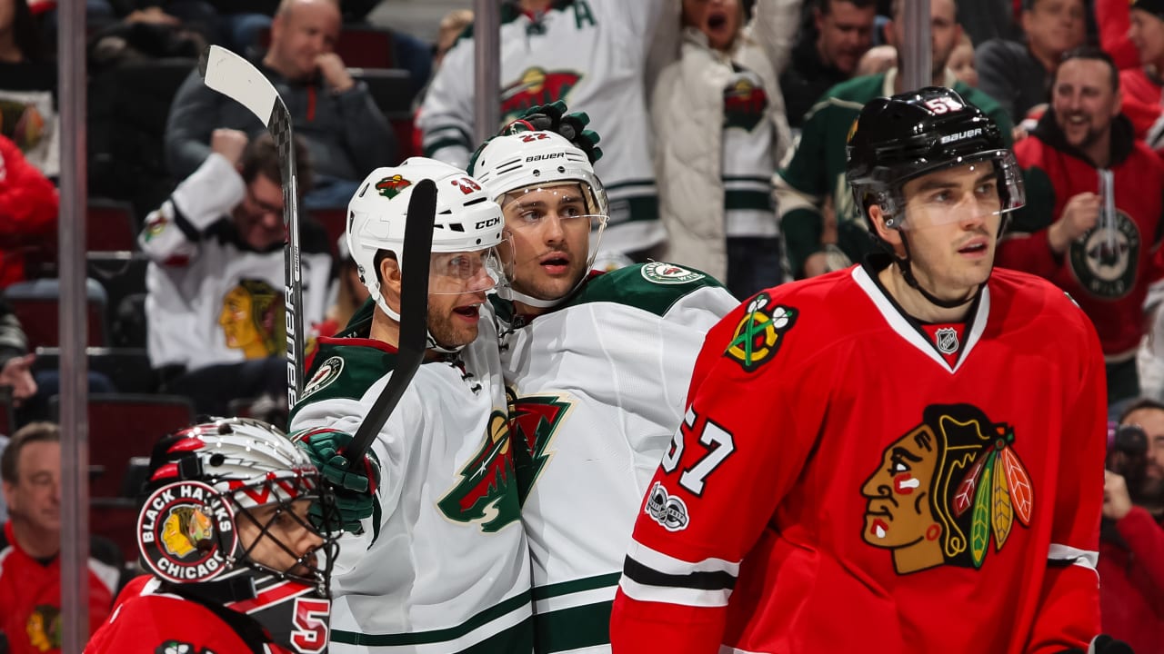 Wild win eighth in a row vs. Blackhawks | NHL.com