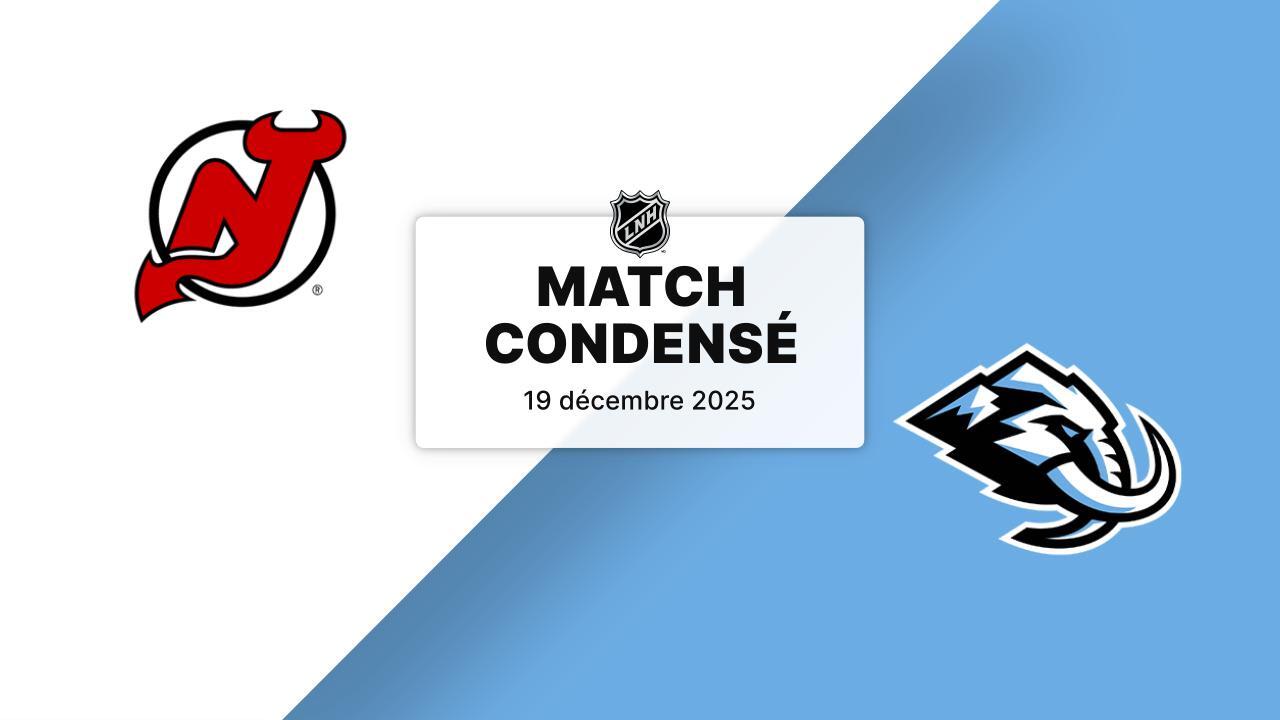 Match condensé : NJD @ UTA 19/12/2025 | LNH.com