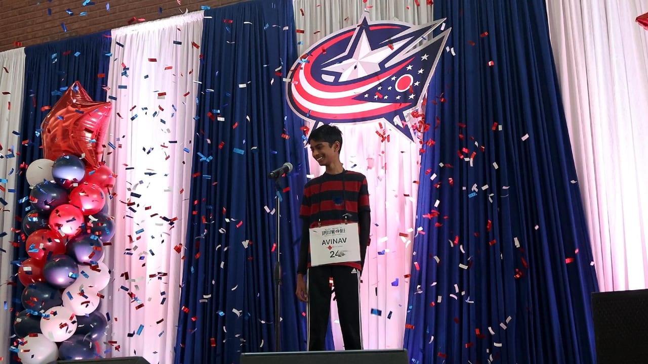 CBJ Host Regional Spelling Bee | Columbus Blue Jackets