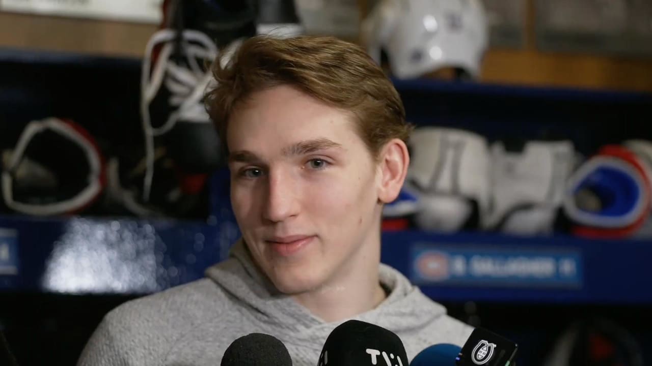 2025-26 end-of-season media op: Hutson | Montréal Canadiens
