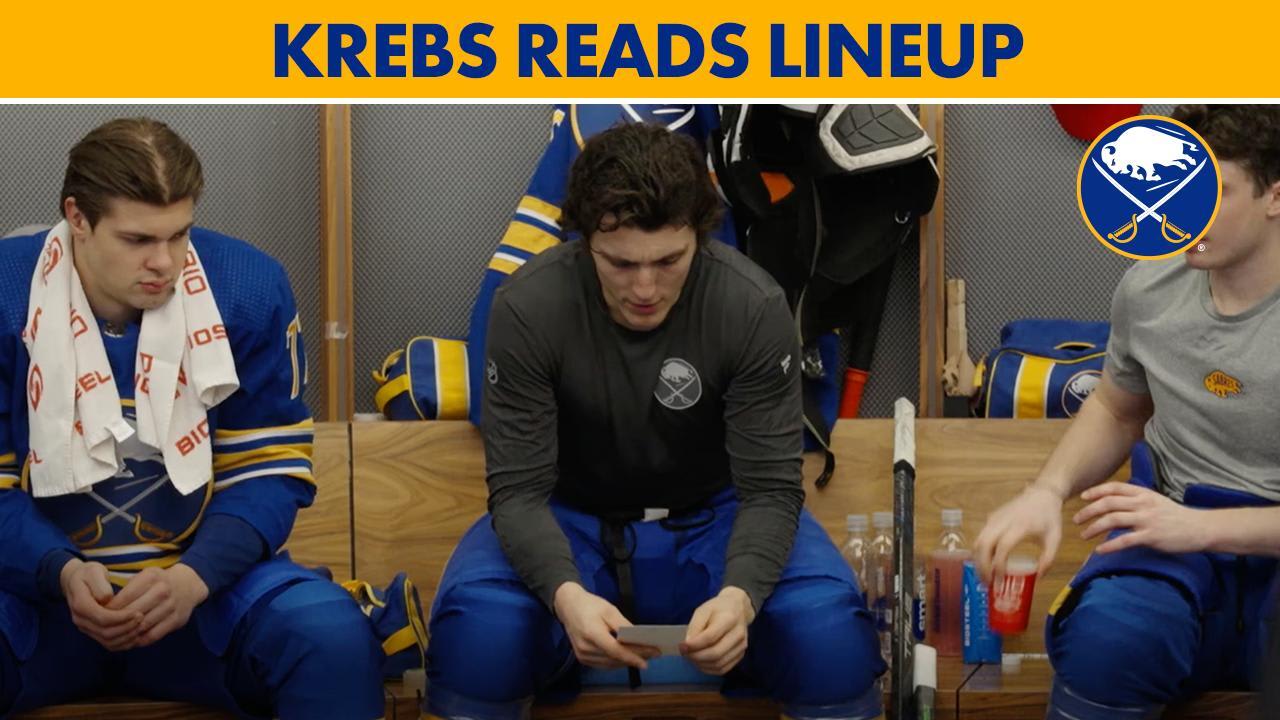 Starting Lineup Read | Buffalo Sabres