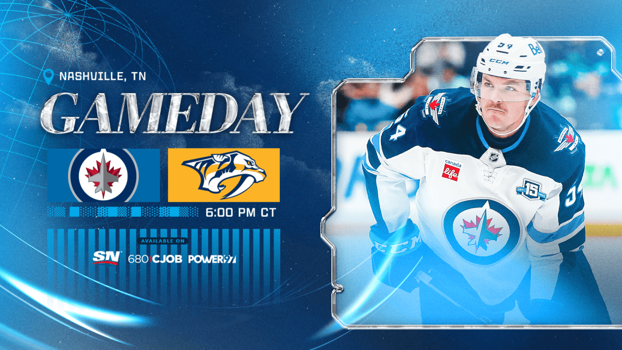 GAMEDAY: Jets at Predators | Winnipeg Jets