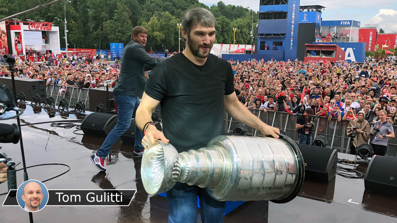 Ovechkin begins Cup party in Moscow | NHL.com