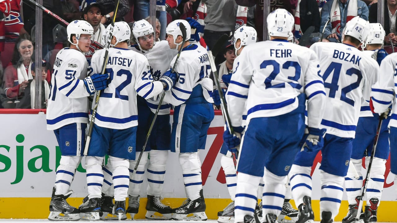 Maple Leafs defeat Canadiens in OT, end losing streak | NHL.com