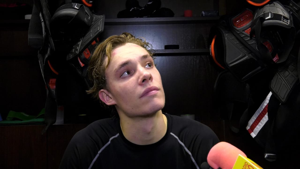 Vlasic on His Performance | Chicago Blackhawks