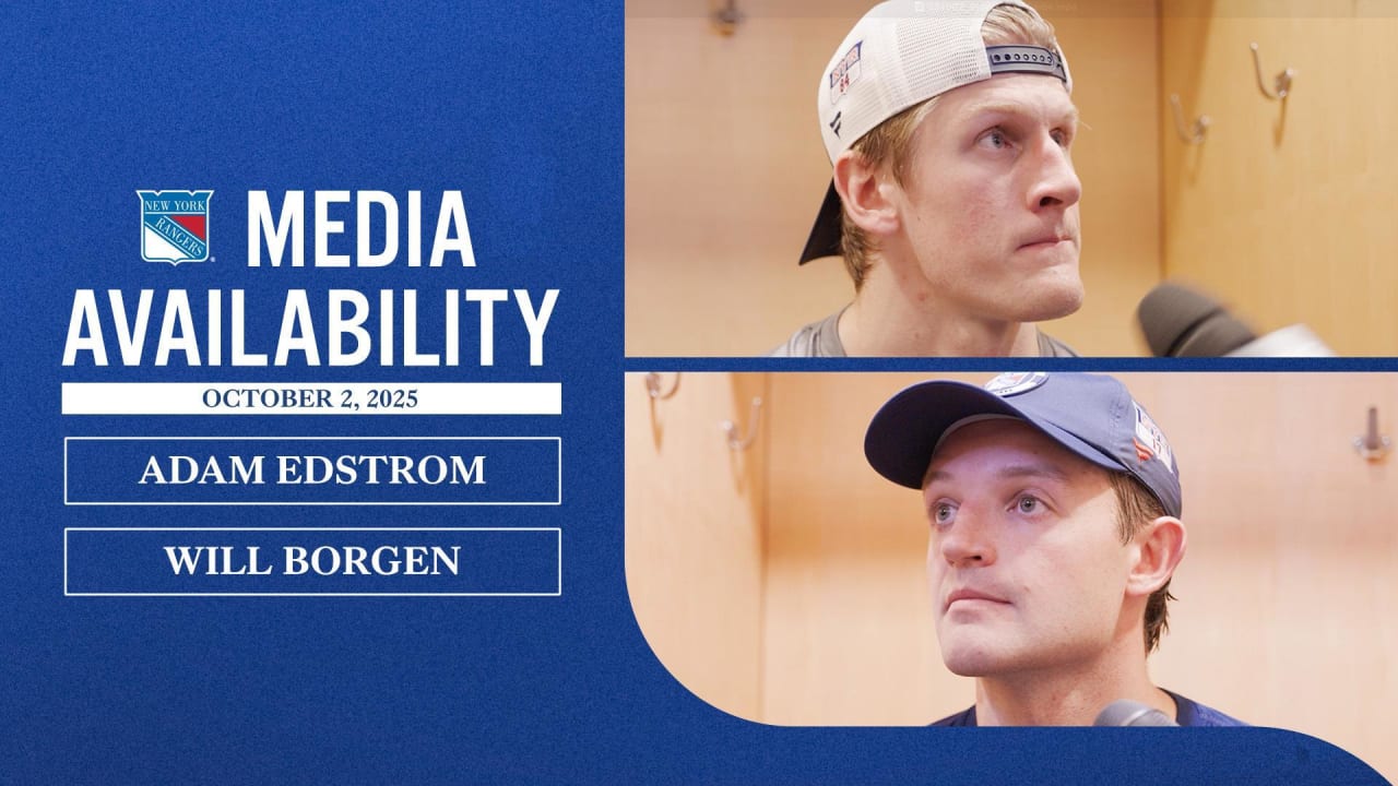 Postgame: Edstrom and Borgen | New York Rangers