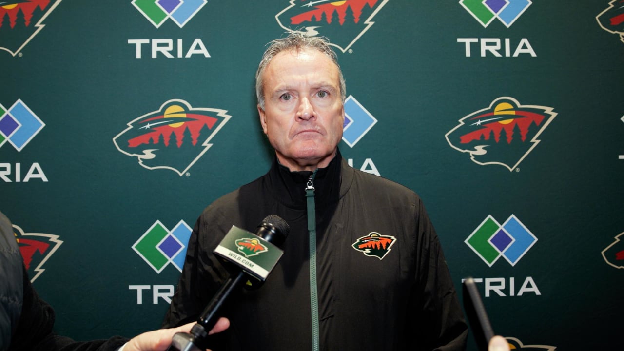 Evason Pregame at NYI 11/7 | Minnesota Wild
