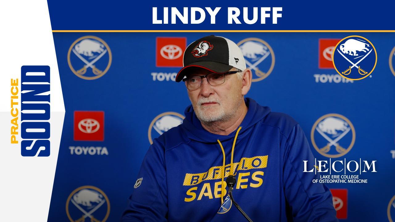Ruff | Practice | Buffalo Sabres