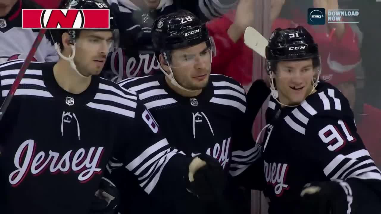 DET@NJD: Meier scores goal against Michael Hutchinson | NHL.com