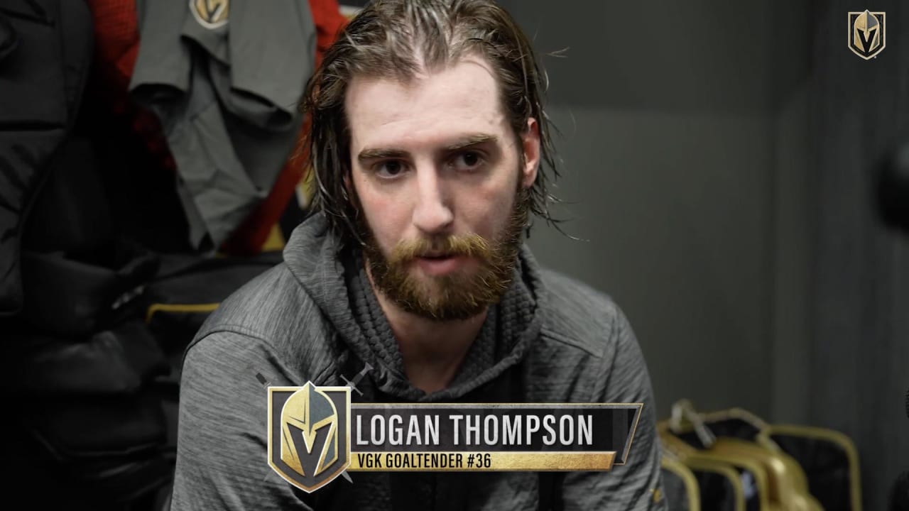 Logan Thompson Availability 1/17 | Vegas Golden Knights
