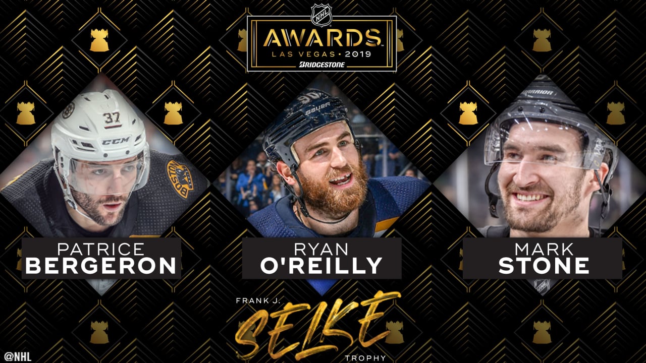 Selke Trophy finalists unveiled | NHL.com
