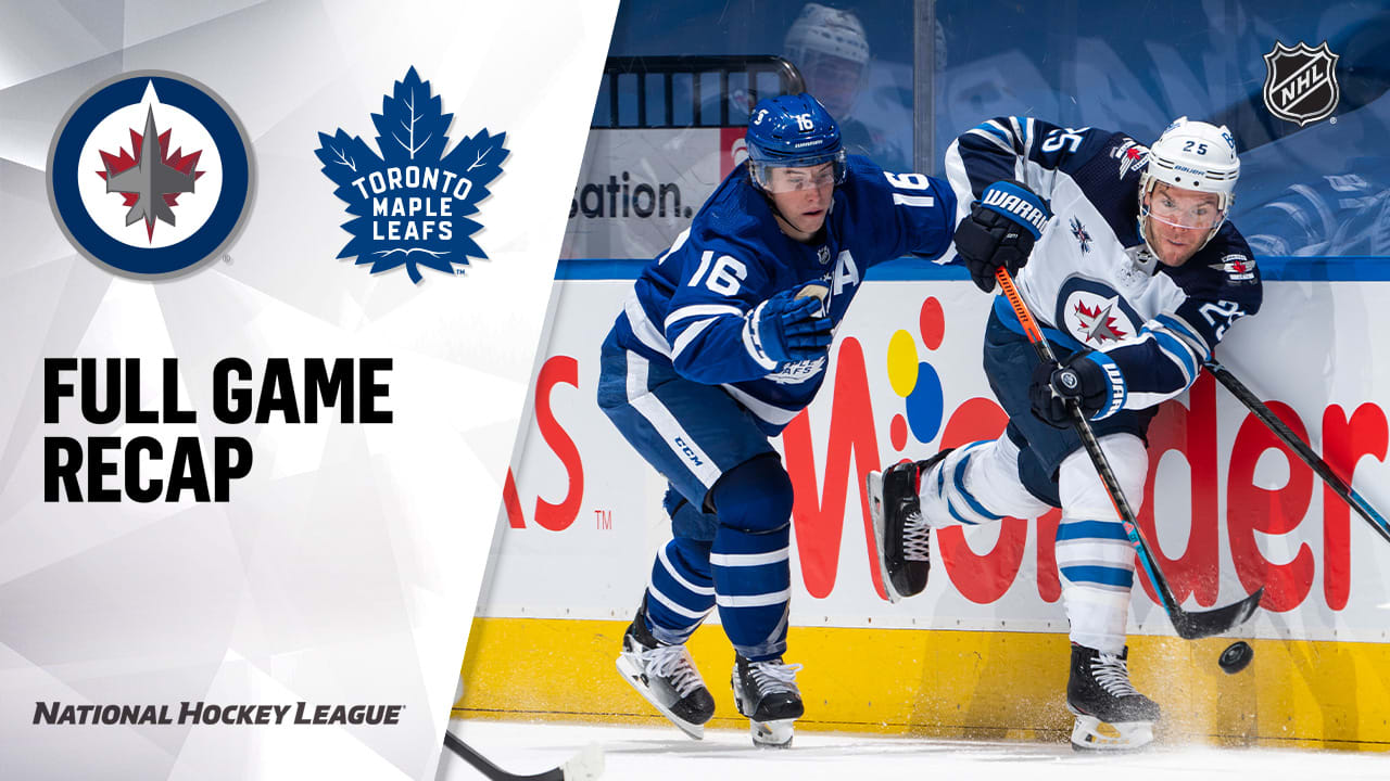 Recap: TOR 4, WPG 3 - F/OT | Toronto Maple Leafs