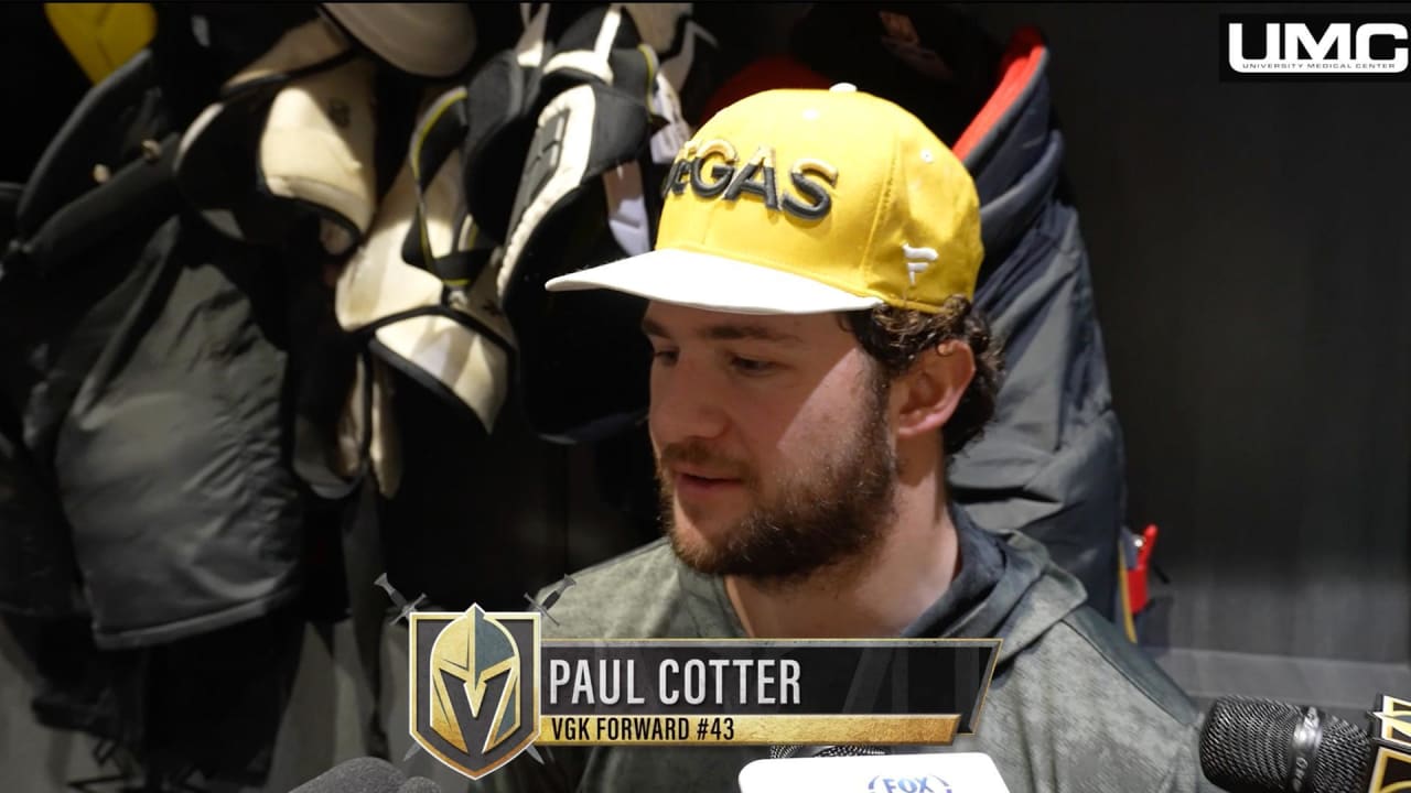 Paul Cotter Postgame 10/24 | Vegas Golden Knights