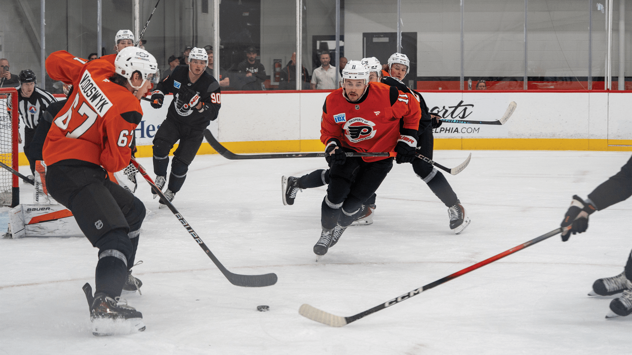 FTC Report: Scrimmage Day in Voorhees | Philadelphia Flyers