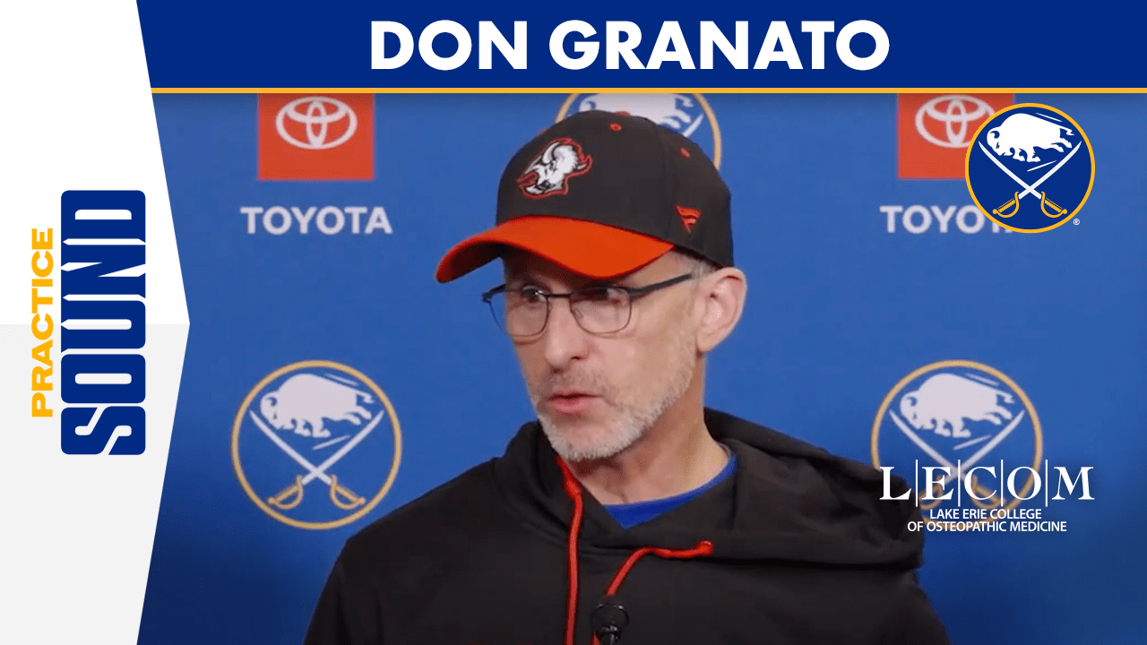 Granato After Practice | Buffalo Sabres