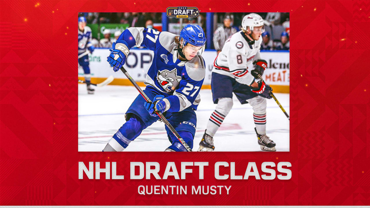 2023 NHL DRAFT CLASS - QUENTIN MUSTY | Calgary Flames