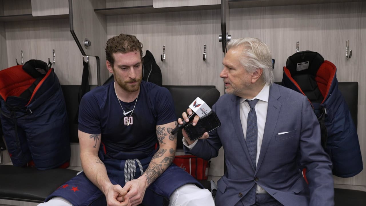 Rinkside Update | Pierre-Luc Dubois | Washington Capitals