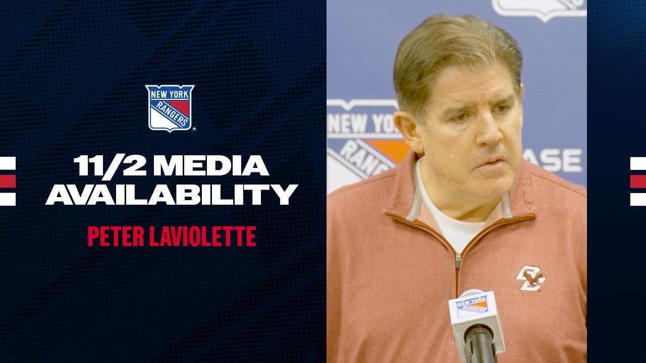 Practice: Laviolette | New York Rangers