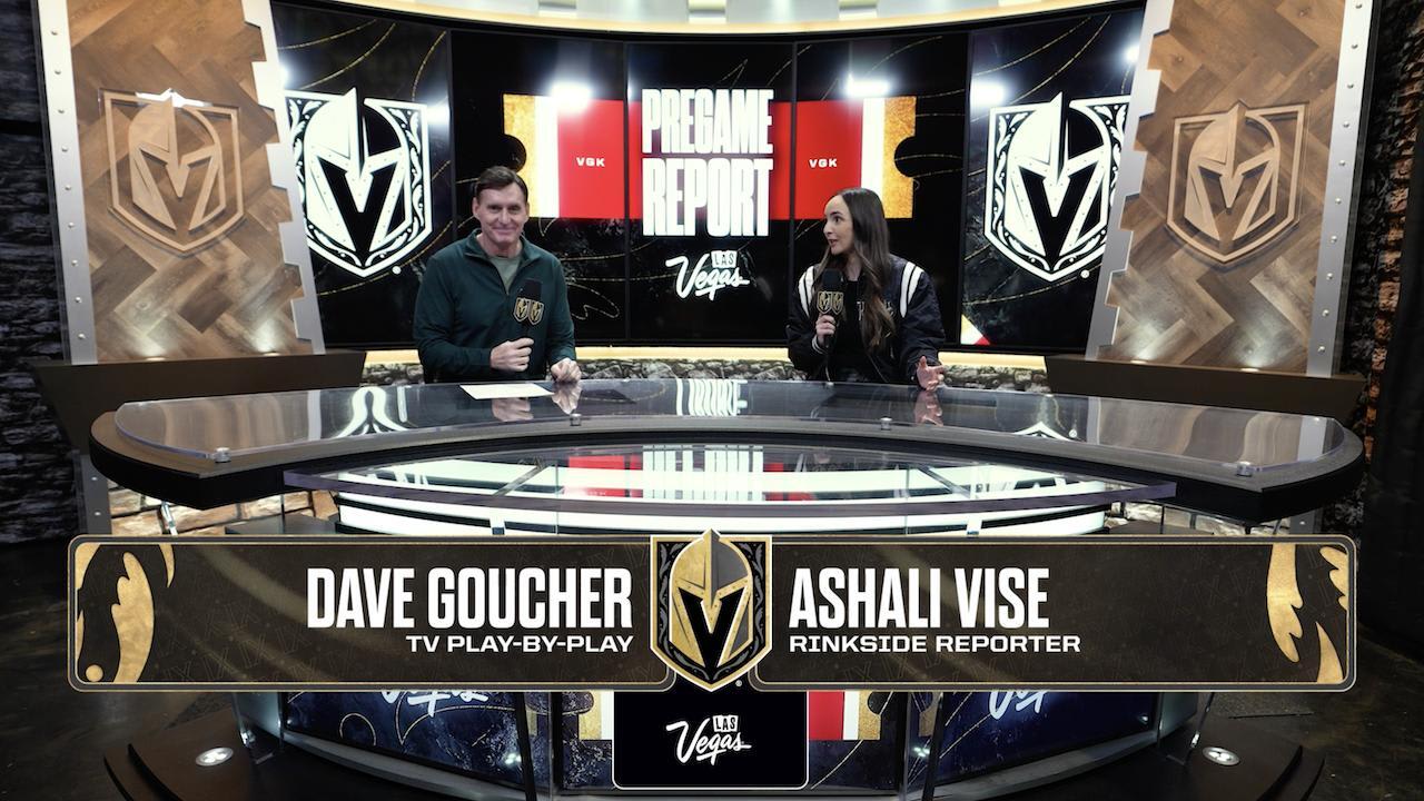 LVCVA Pregame Report: Dave Goucher & Ashali Vise | Vegas Golden Knights