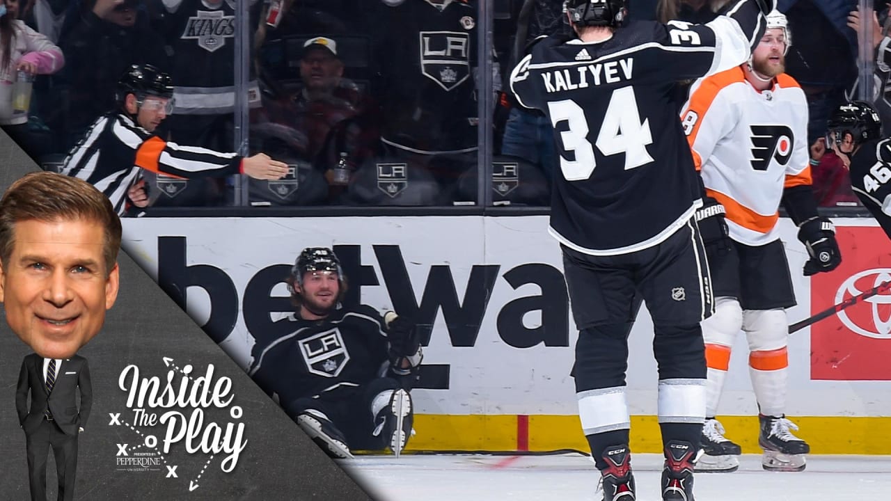 INSIDE THE PLAY-Lemieux+Kaliyev | Los Angeles Kings