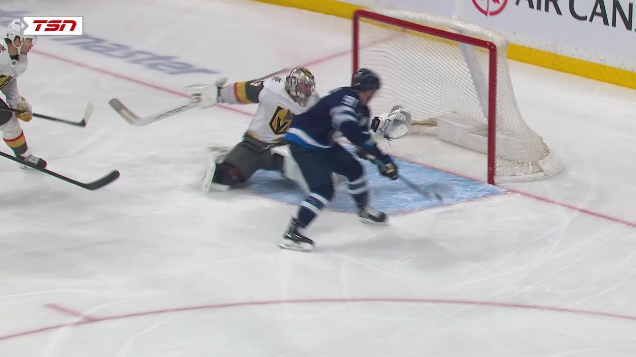 VGK@WPG: Perfetti scores goal against Carter Hart | Winnipeg Jets