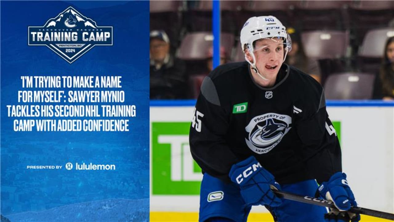 'I’m trying to make a name for myself’: Sawyer Mynio Tackles his Second ...