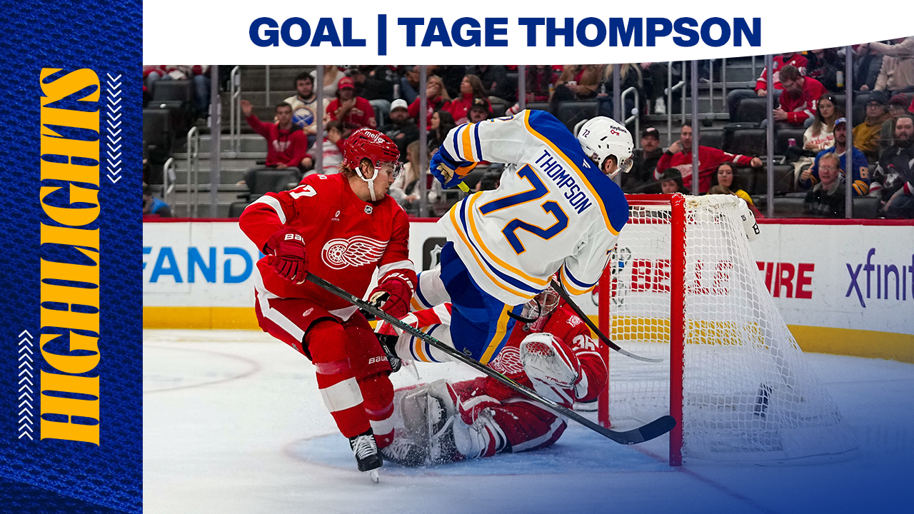 Thompson | Goal at DET | Buffalo Sabres