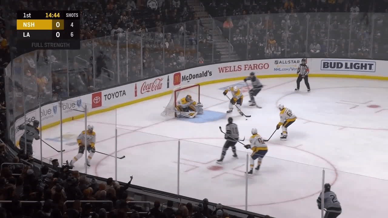 Campbell denies Jarnkrok | Los Angeles Kings