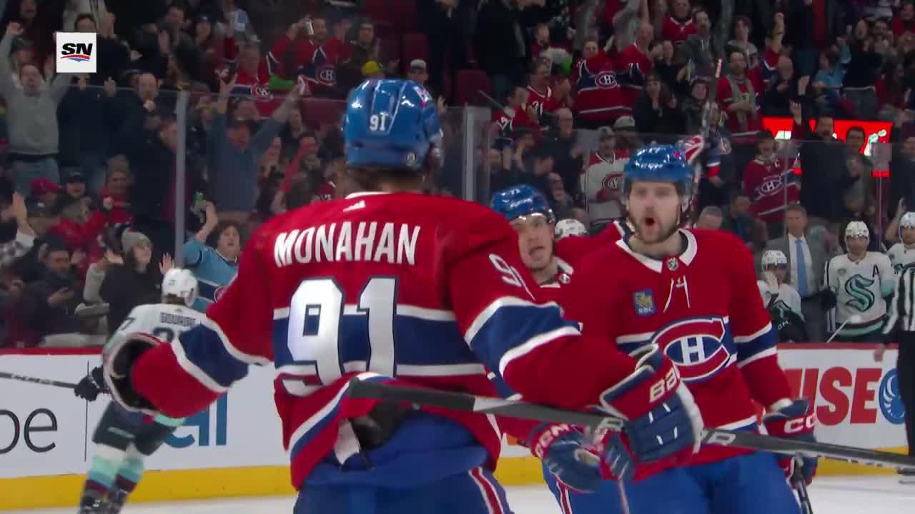 SEA@MTL: Monahan scores a goal | Montréal Canadiens