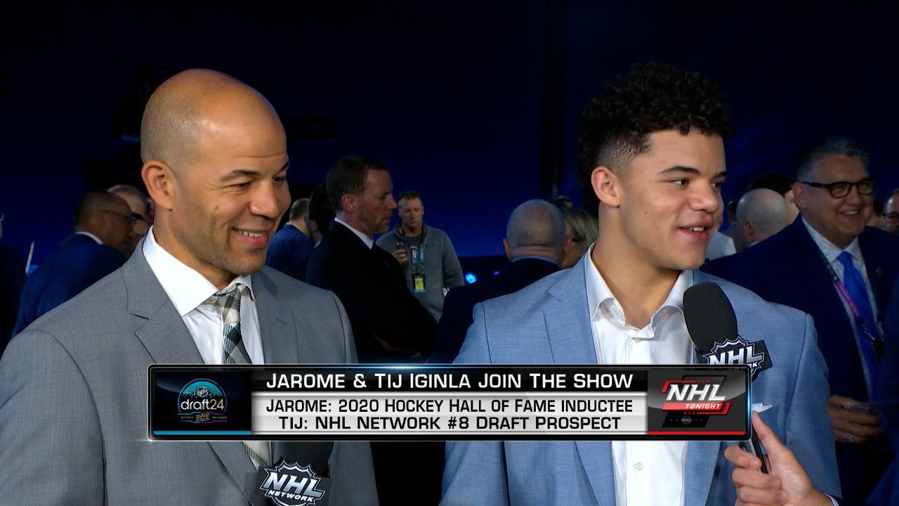 Jarome and Tij Iginla interview | NHL.com