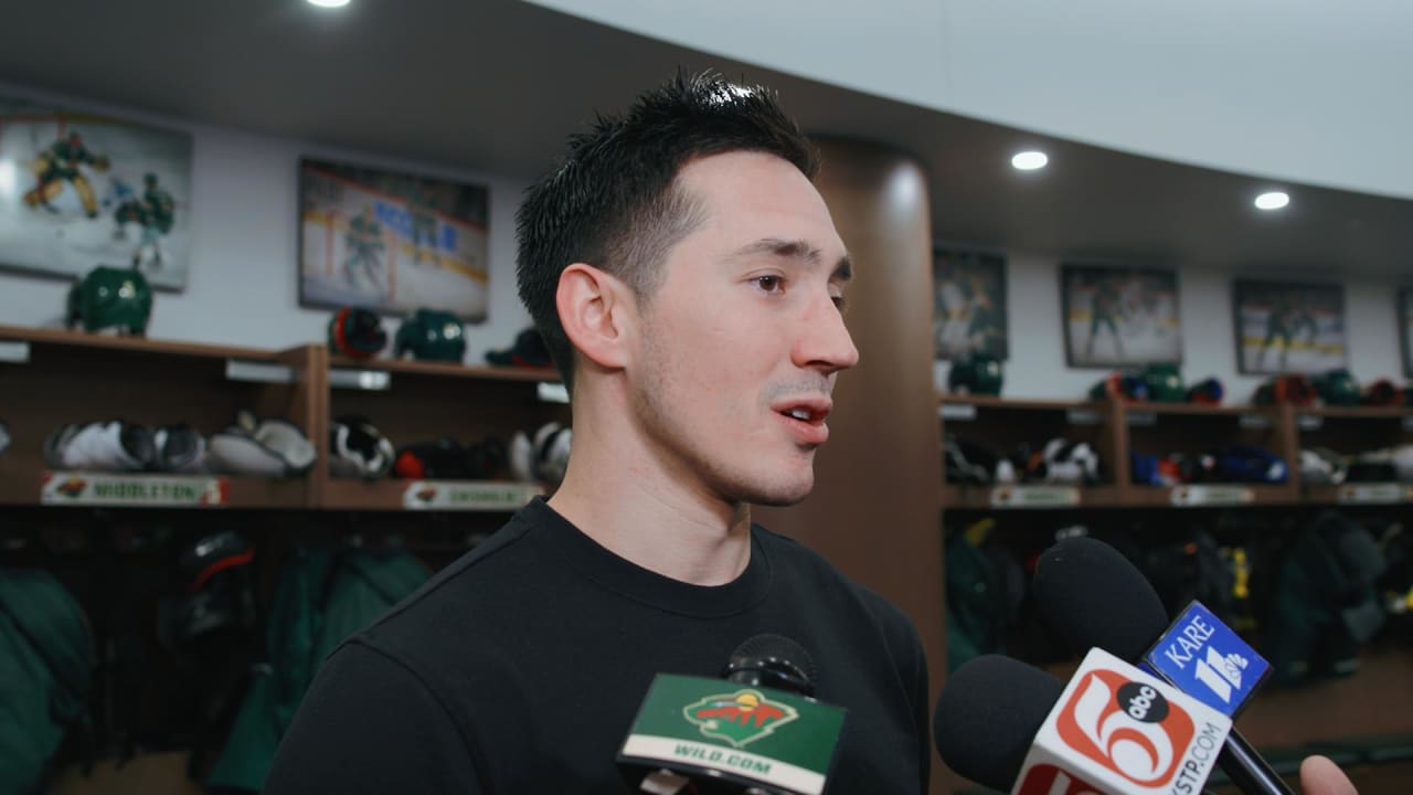 Spurgeon at Practice 1/28 | Minnesota Wild