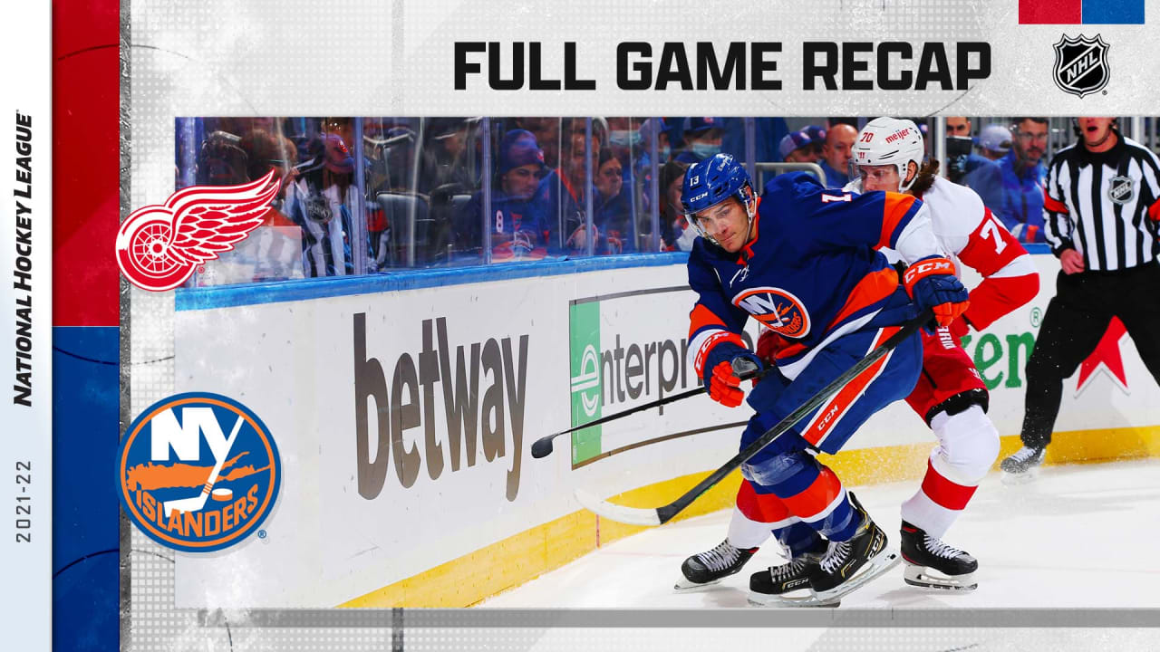Recap: NYI 5, DET 2 | New York Islanders