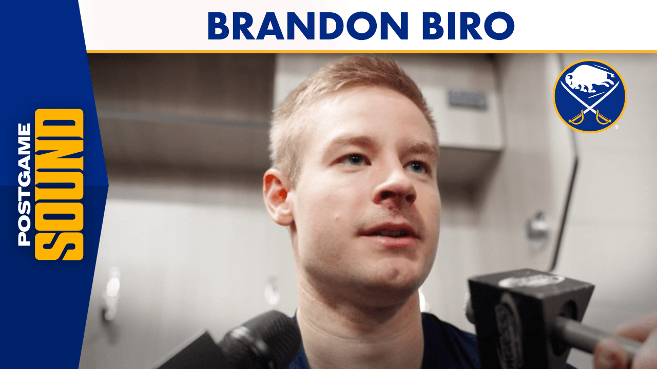Biro Postgame at PHI | Buffalo Sabres