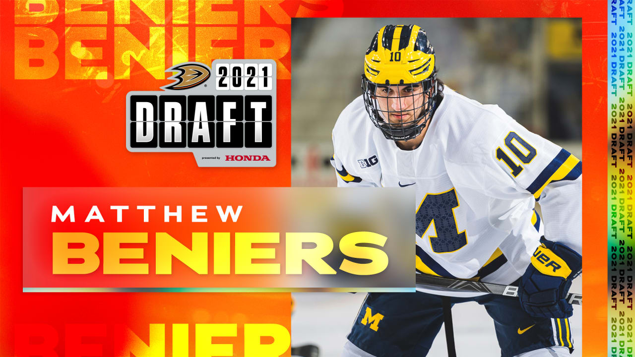2021 NHL Draft Prospect Profile: Matthew Beniers | Anaheim Ducks