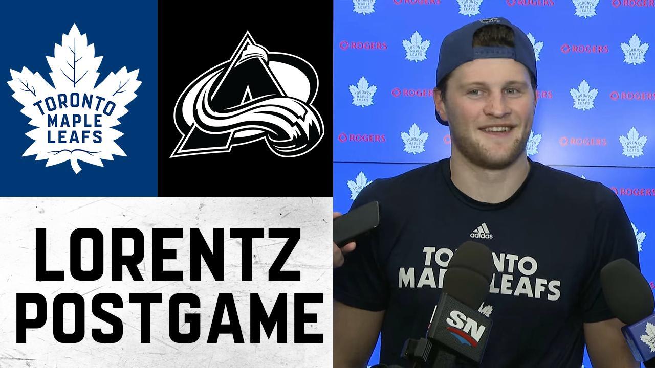 Steven Lorentz | Post Game | Toronto Maple Leafs