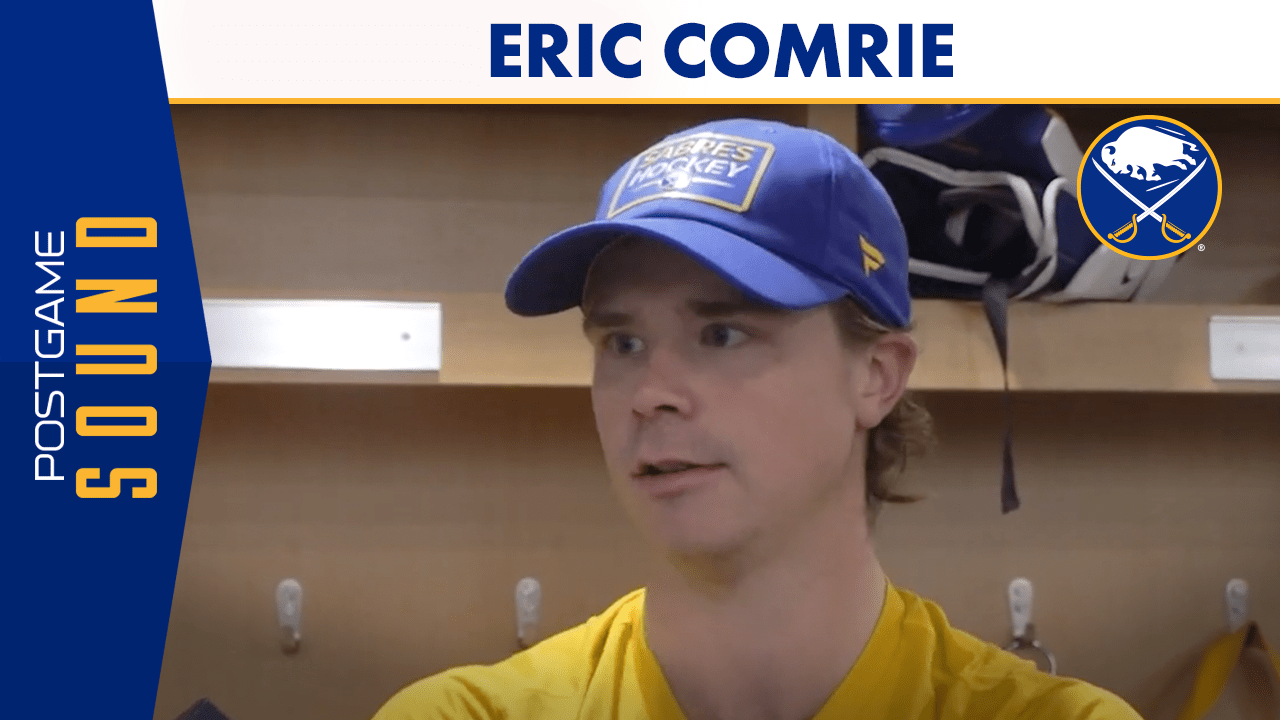 Eric Comrie Postgame | Buffalo Sabres
