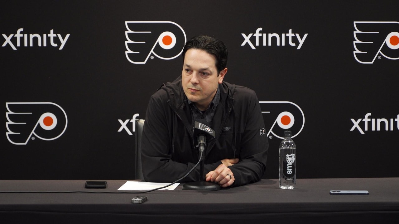 Briere discusses the 2025 trade deadline and the Flyers' path forward ...