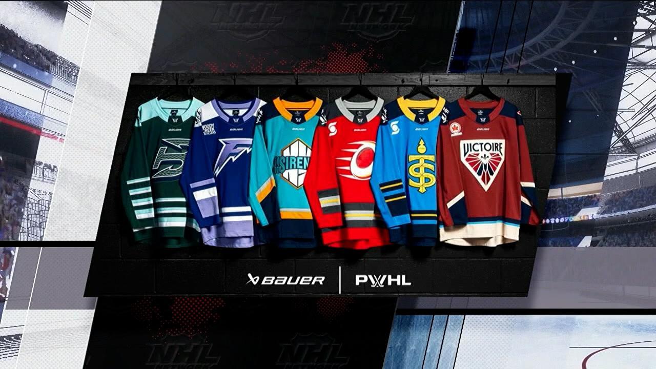 Bauer - PWHL Jersey Reveal | NHL.com