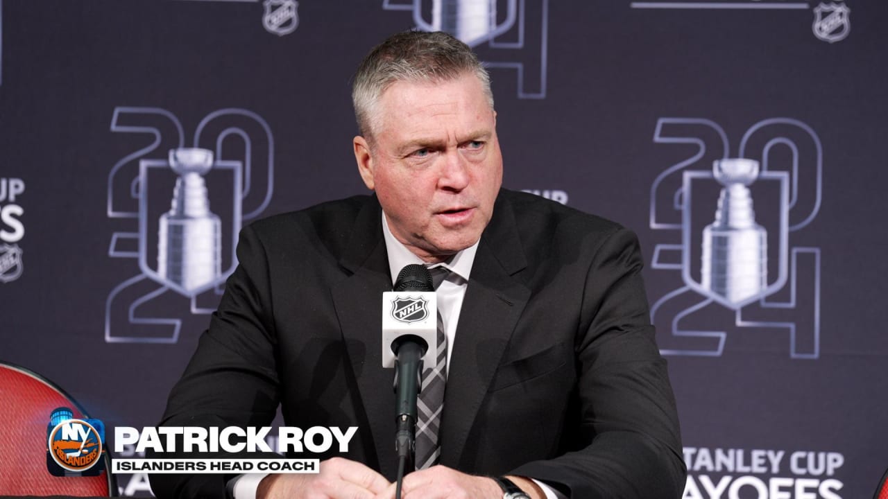 CAR 3 vs NYI 1: Patrick Roy | New York Islanders