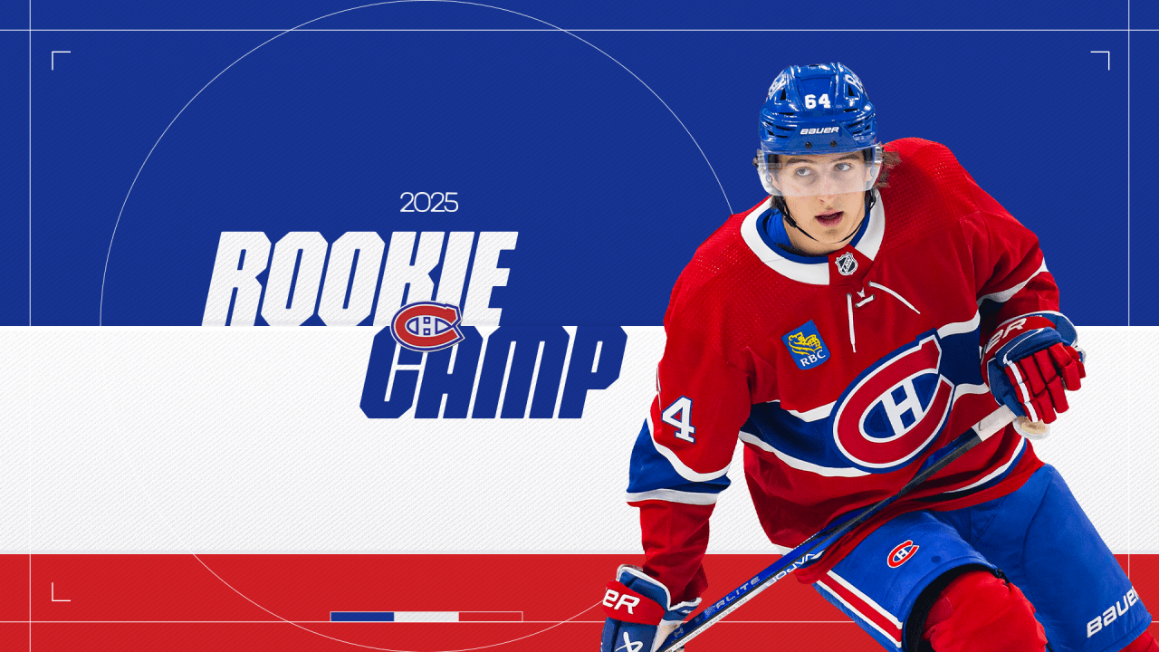 Canadiens announce 2025 Rookie Camp roster | Montréal Canadiens